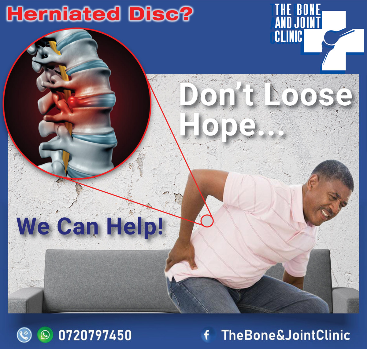 Herniated Disc – The Bone and Joint Clinic